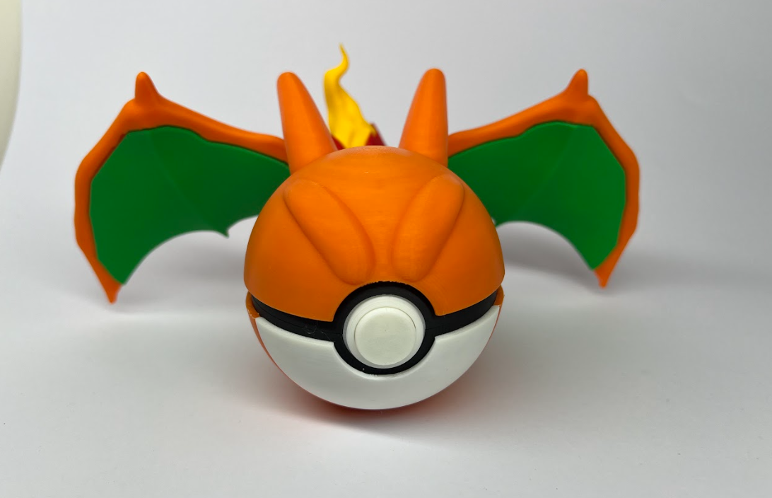 🔥 Charizard Pokéball – The Ultimate Pokémon Trainer’s Collectible! 🔥 ...