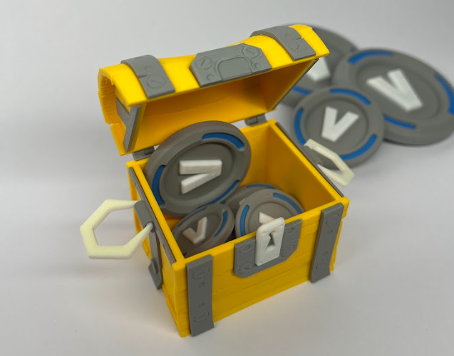 🎁Fortnite-Inspired Loot Chest – The Gift ForUs